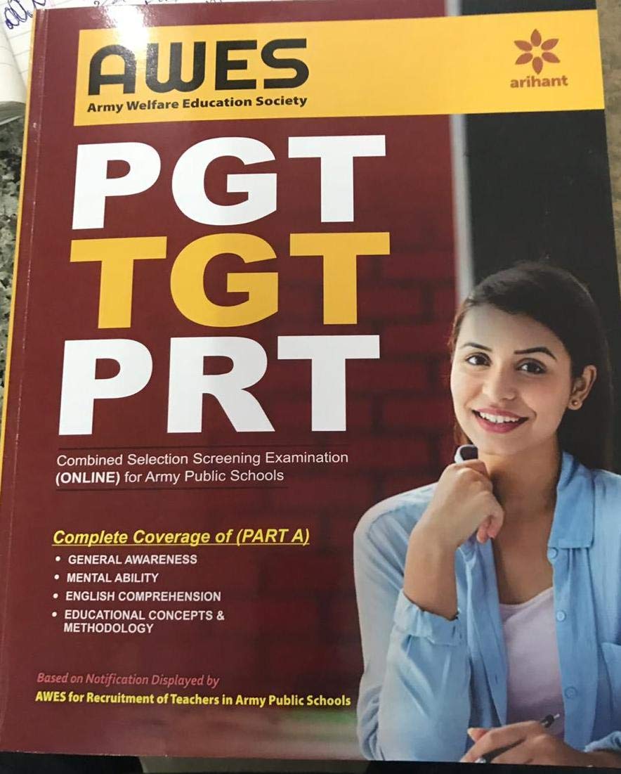 AWES (Army Welfare Education Society) PGT TGT PRT Complete Coverage Of ...