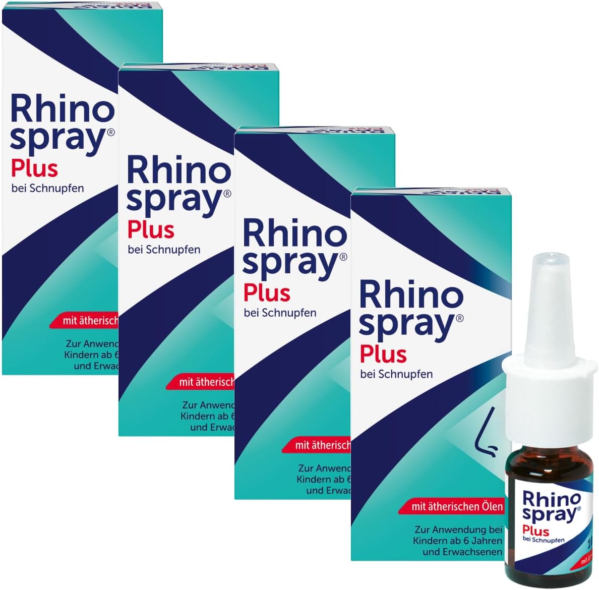 Rhinospray plus Nasenspray mit Tramazolin & ätherischen Ölen