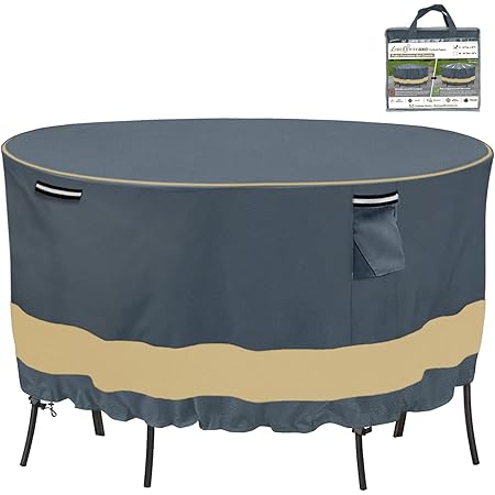 Amazon.com: Covers & All Round Table Top Cover, Made of 12 Oz Cover Max ...