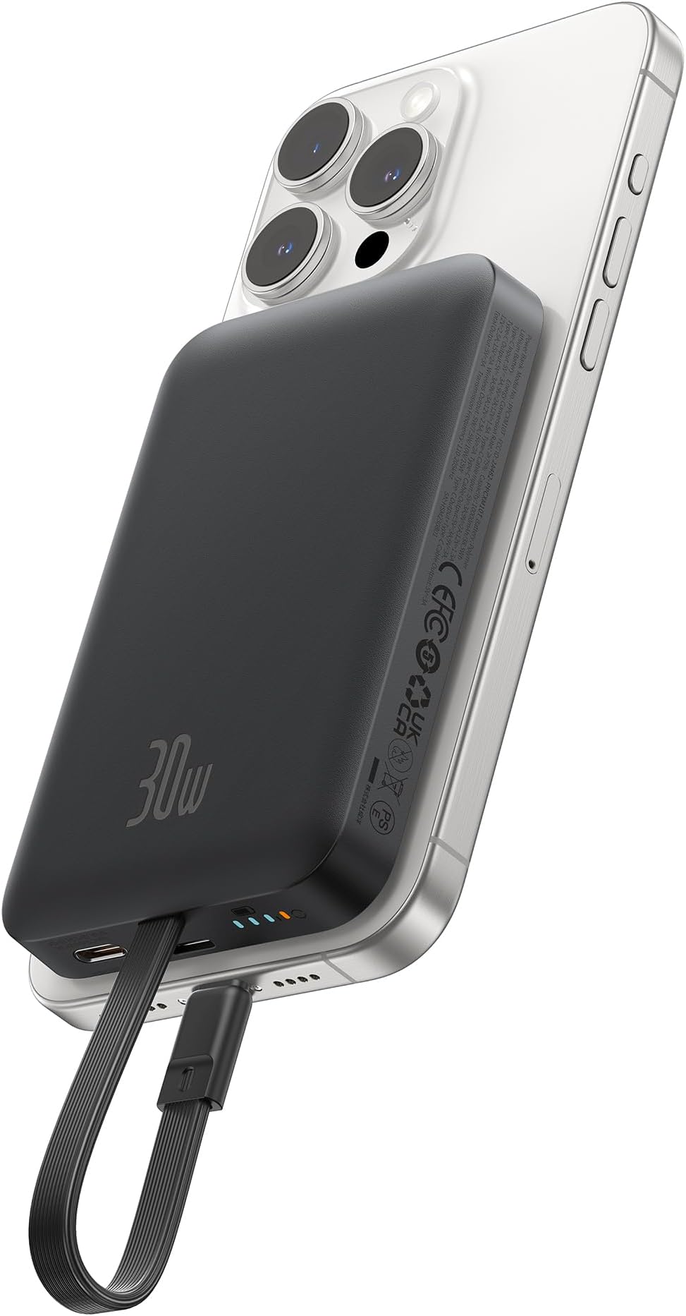 Amazon.com: Baseus 10000mAh Power Bank Fast Charging Battery Pack & USB ...