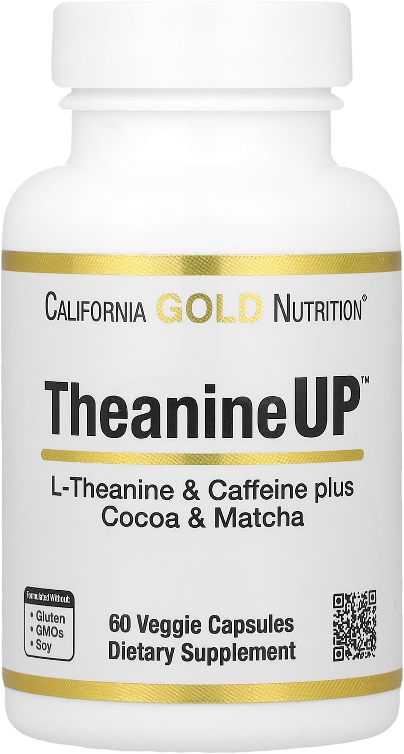 Amazon.com: L-Theanine 200mg by Nature's Trove - 120 Vegetarian ...