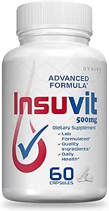 Amazon.com: Avaivy Insuvit - Insuvit Pill Formula (Single, 60 Capsules ...
