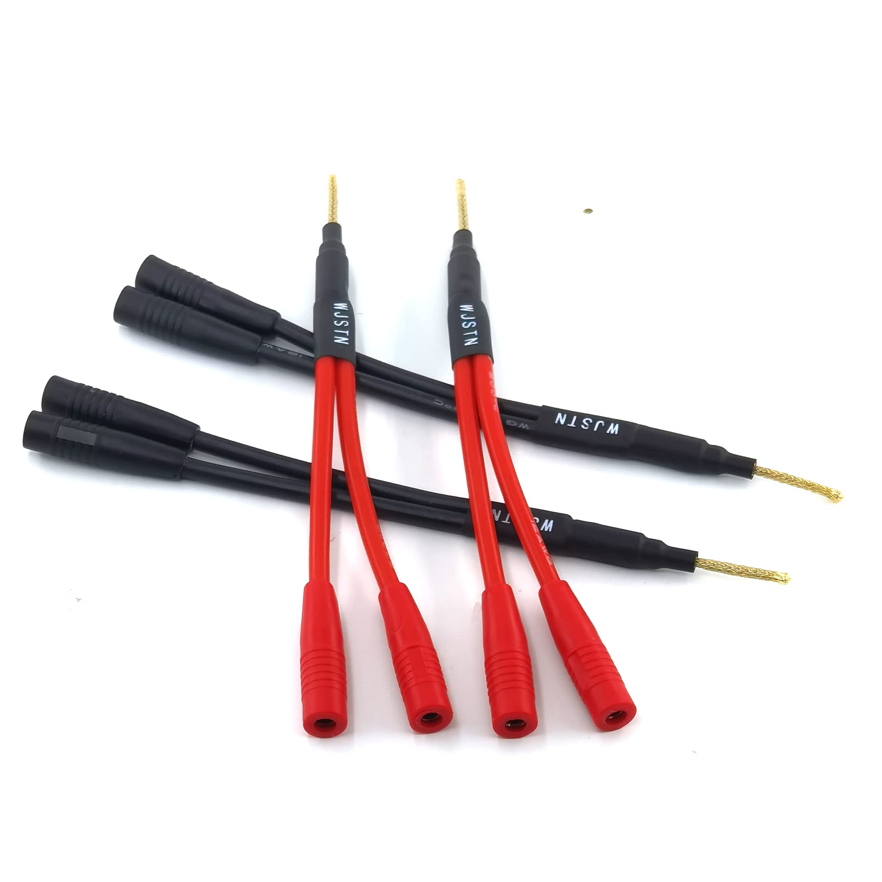 Snapklik.com : WJSTN Banana Plug Cable Braided Wire Banana Plug ...