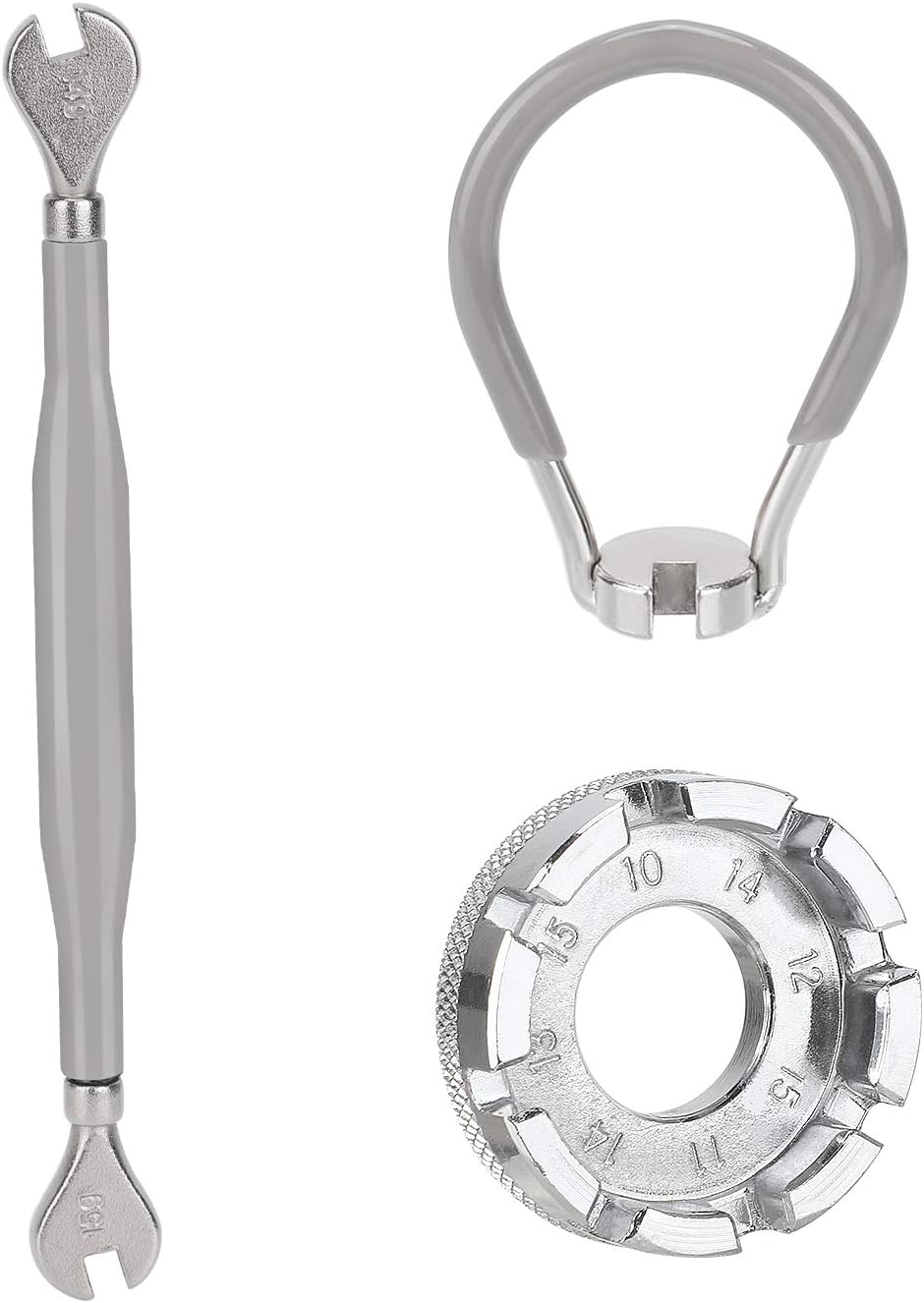 Amazon.com: 5 Pieces Bicycle Spoke Wrench Bike Spoke Tool with 1 Piece ...