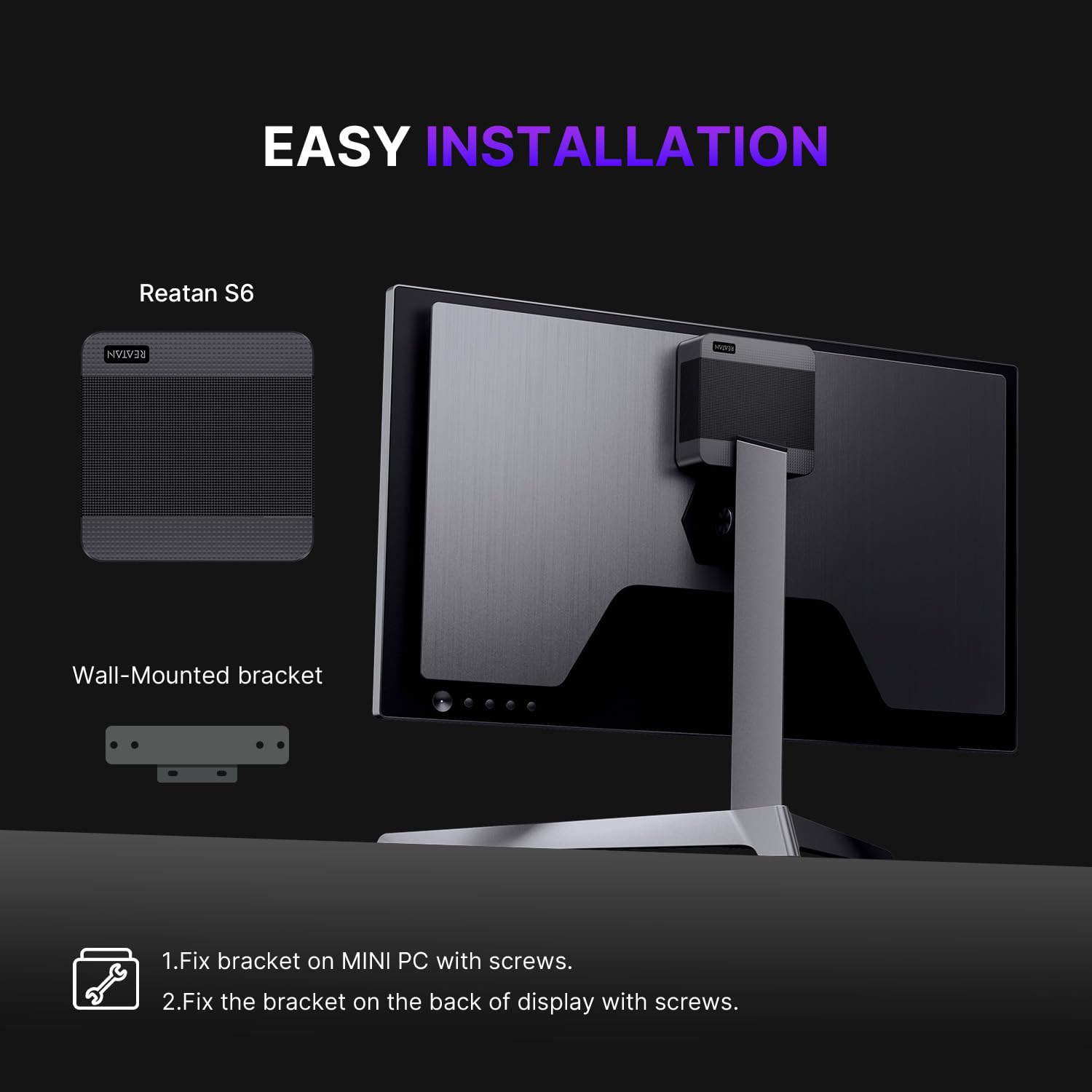 Reatan S6 Mini PC Intel C...B0F9F83ZZM | Encarguelo.com.ec
