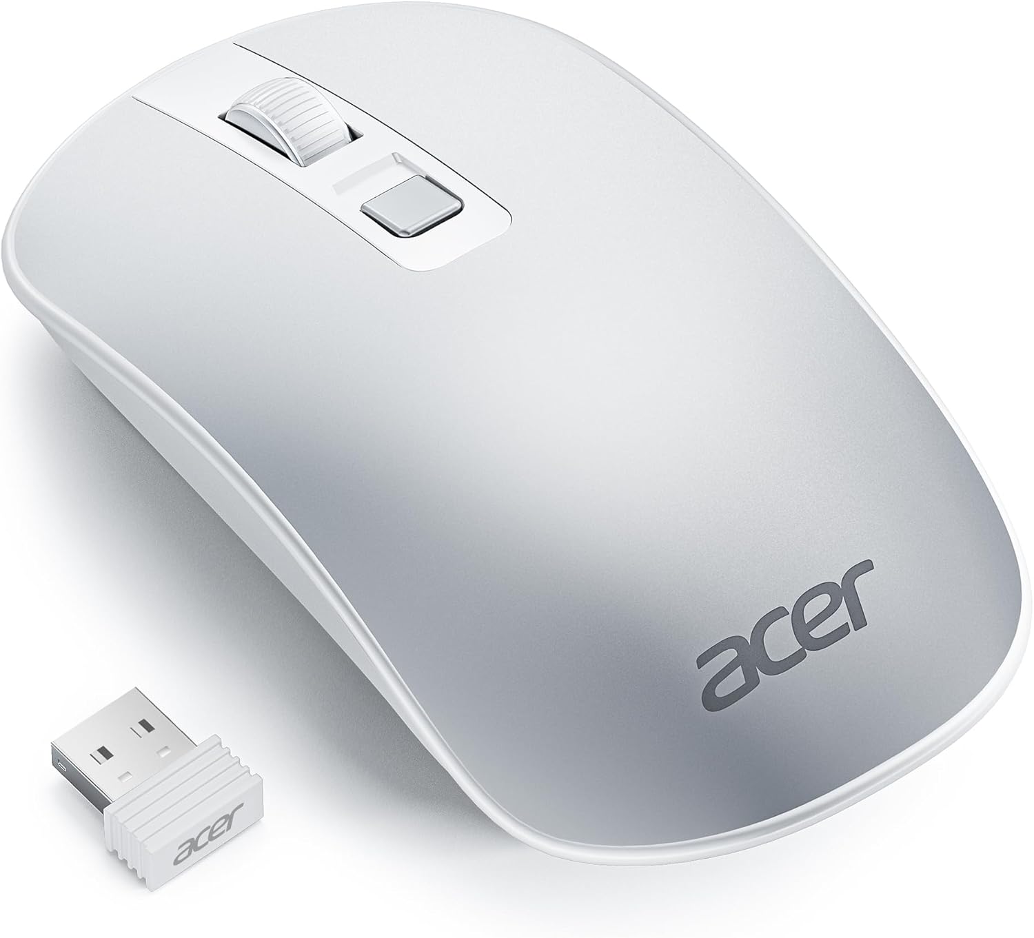 acer Wireless Mouse, Computer Mouse Wireless with 2.4GHz USB Receiver ...