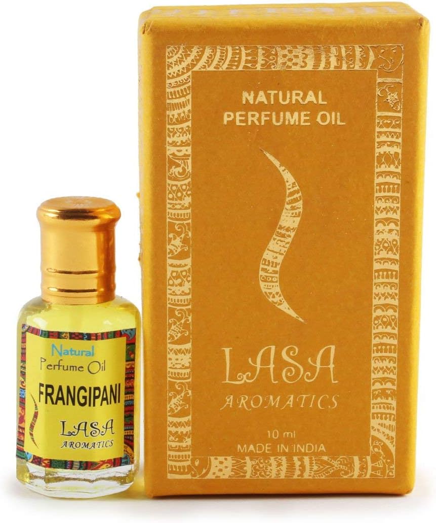 Lasa Aromatics Natural Perfume Oil Frangipani Fragrance 100% Pure and ...