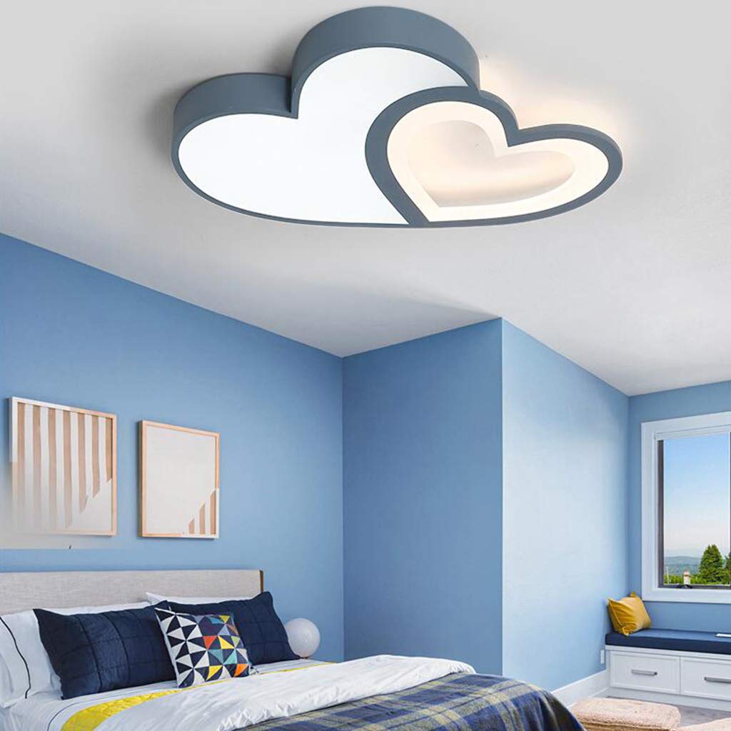 Heart Shape Led Ceiling Lamp Herzförmige Deckenleuchte, Dimmbare
