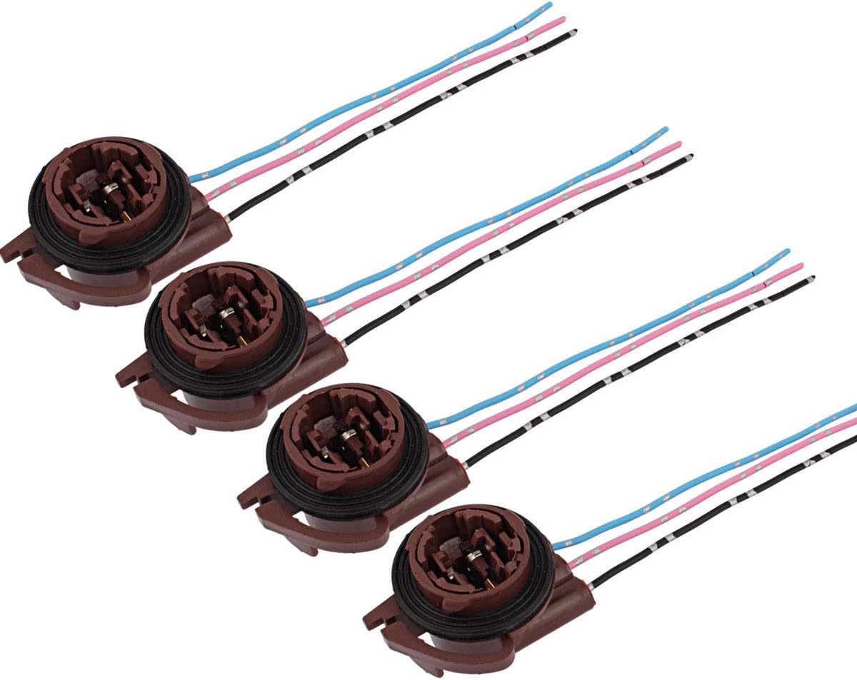 Winka 3 Taps 3157 Bulb Female Socket Pre-Wired Harness Sockets for ...