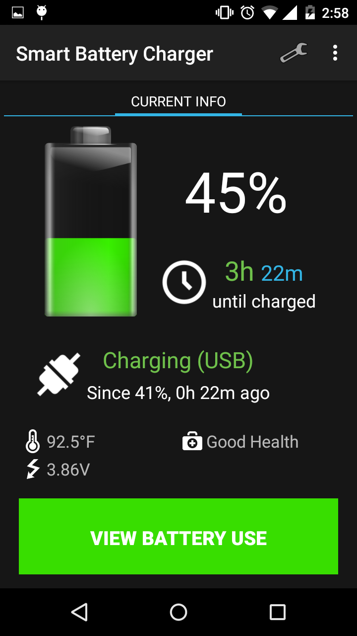 Smart Battery Charger - App on Amazon Appstore