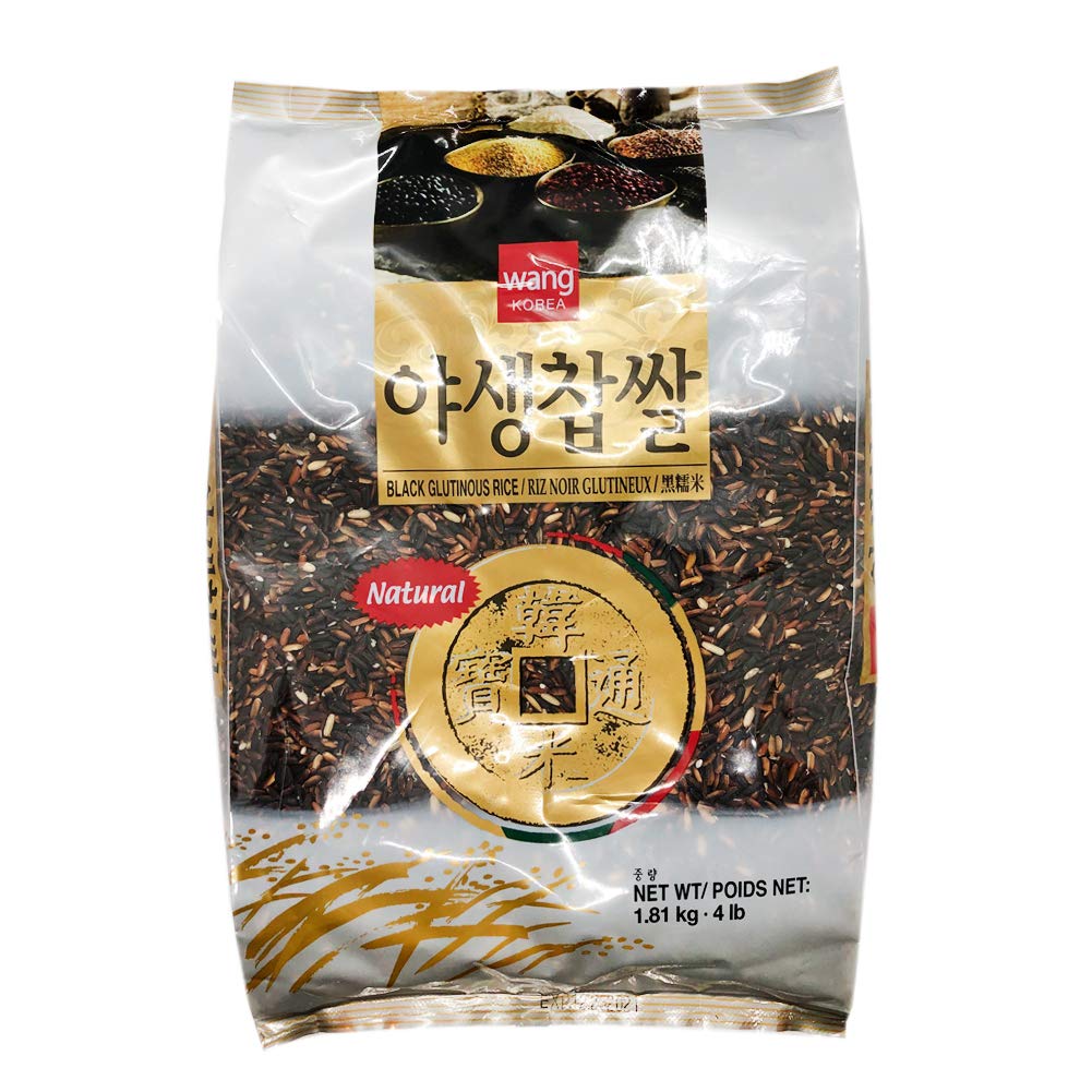 Amazon.com : Black Glutinous Rice Wild Sweet Rice Sticky Rice - 4 Pound ...