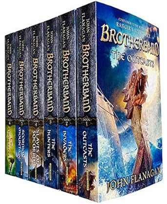 Brotherband Chronicles Series 6 Books Collection Set by John Flanagan ...