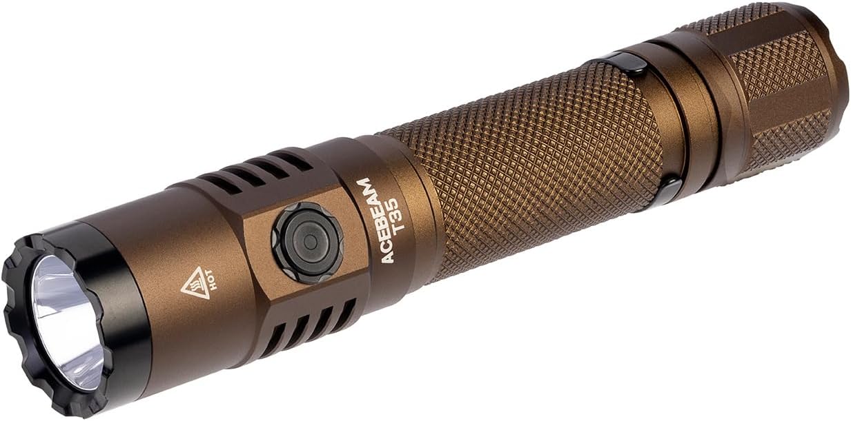 acebeam e70 al mini cri led flashlight -2000 lumens -up to 153 meters ...