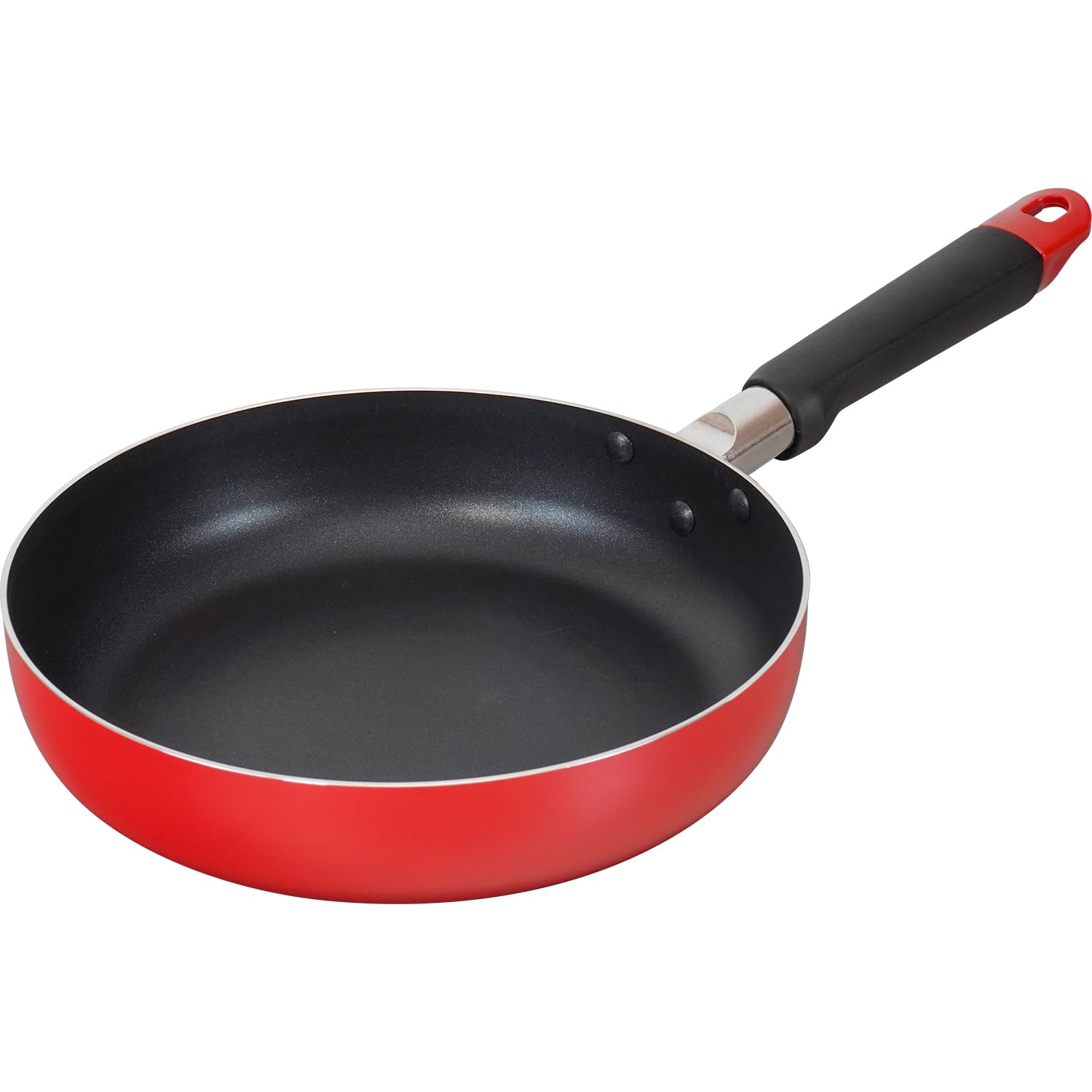 Amazon｜和平フレイズ フライパン 24cm IH対応 ガス PFOAフリー ふっ素樹脂加工 レッド 赤 マイニッチ RB-2977 ...
