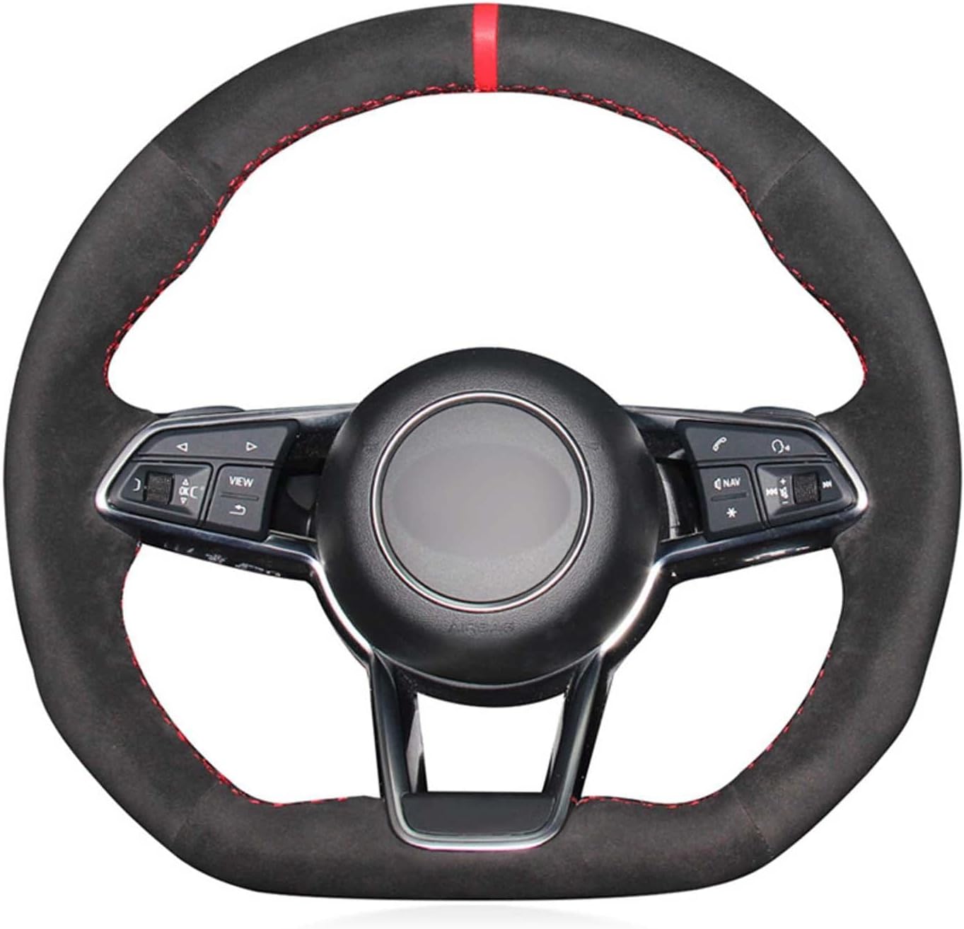 Amazon | SINIQ 車のステアリングホイールカバー、アウディTT(8S)2014-2019 TTS 2014-2019 TT RS ...