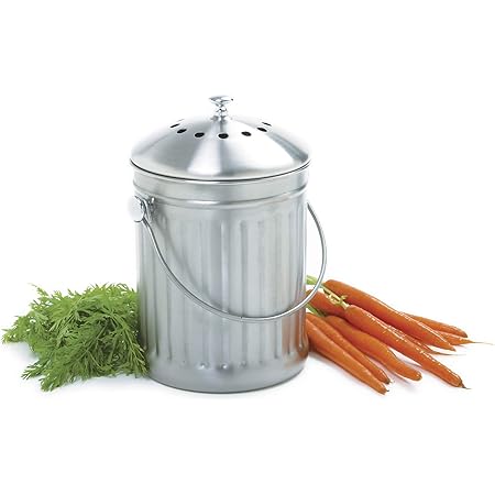 Amazon.com: RSVP International Endurance (PAIL) Stainless Steel Compost ...