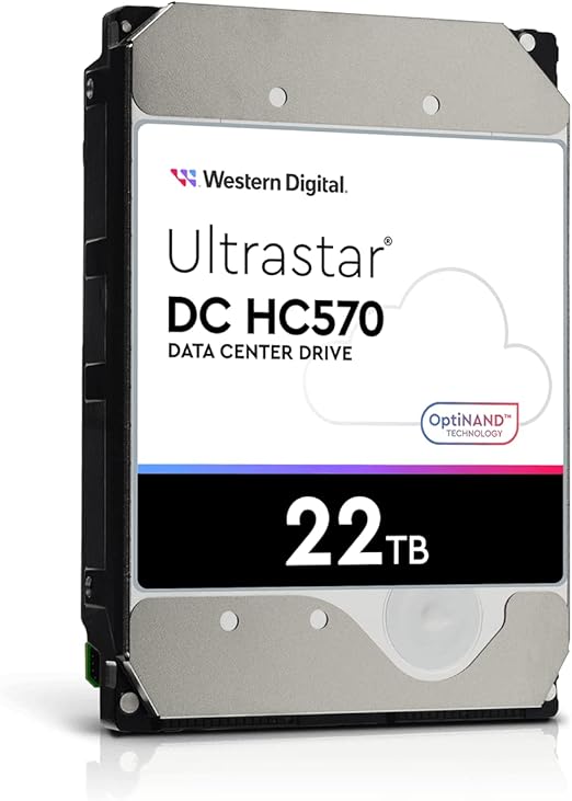 Amazon.com: Western Digital WD Ultrastar HC570 WUH722222ALE6L4 22TB ...