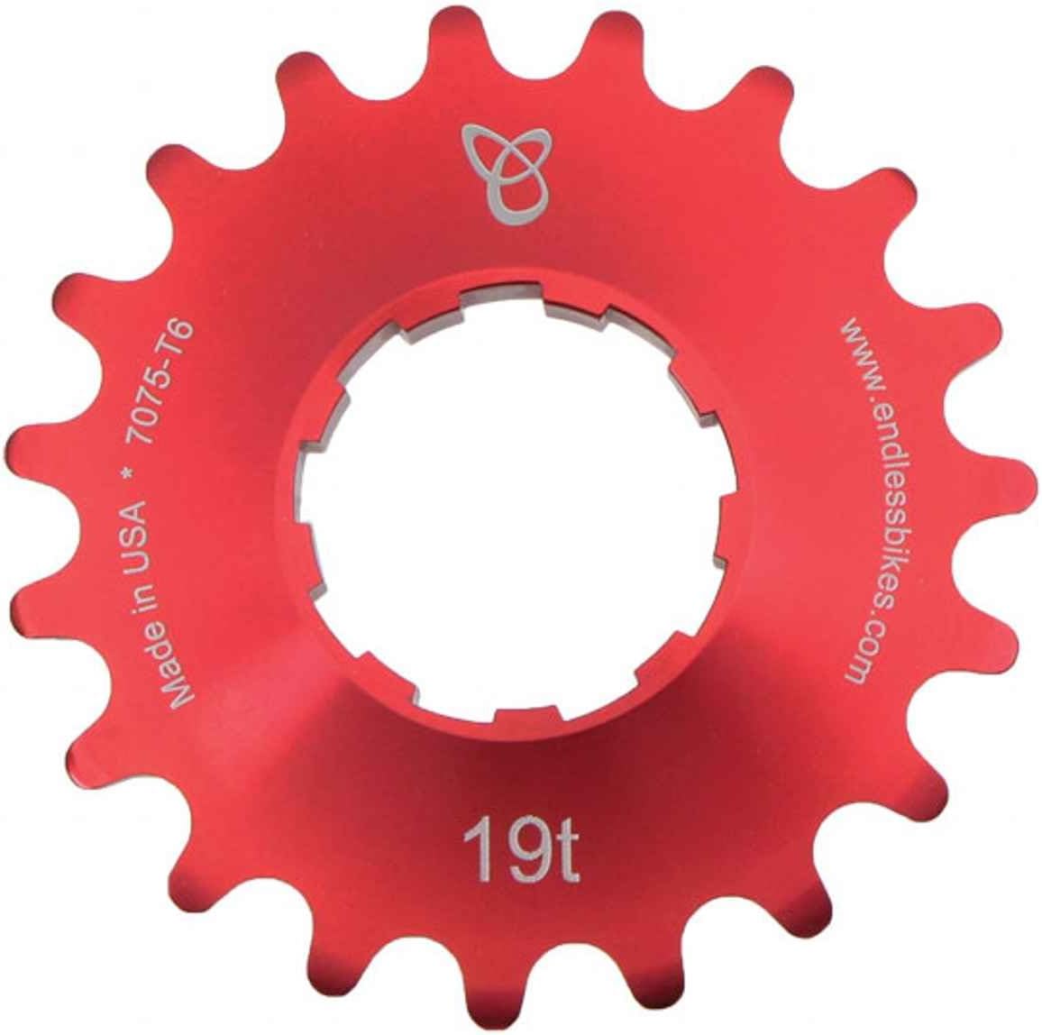 Amazon.com : Endless Bike Kick Ass COG Kick-Ass-COG 7075-T6 Alloy 19T ...