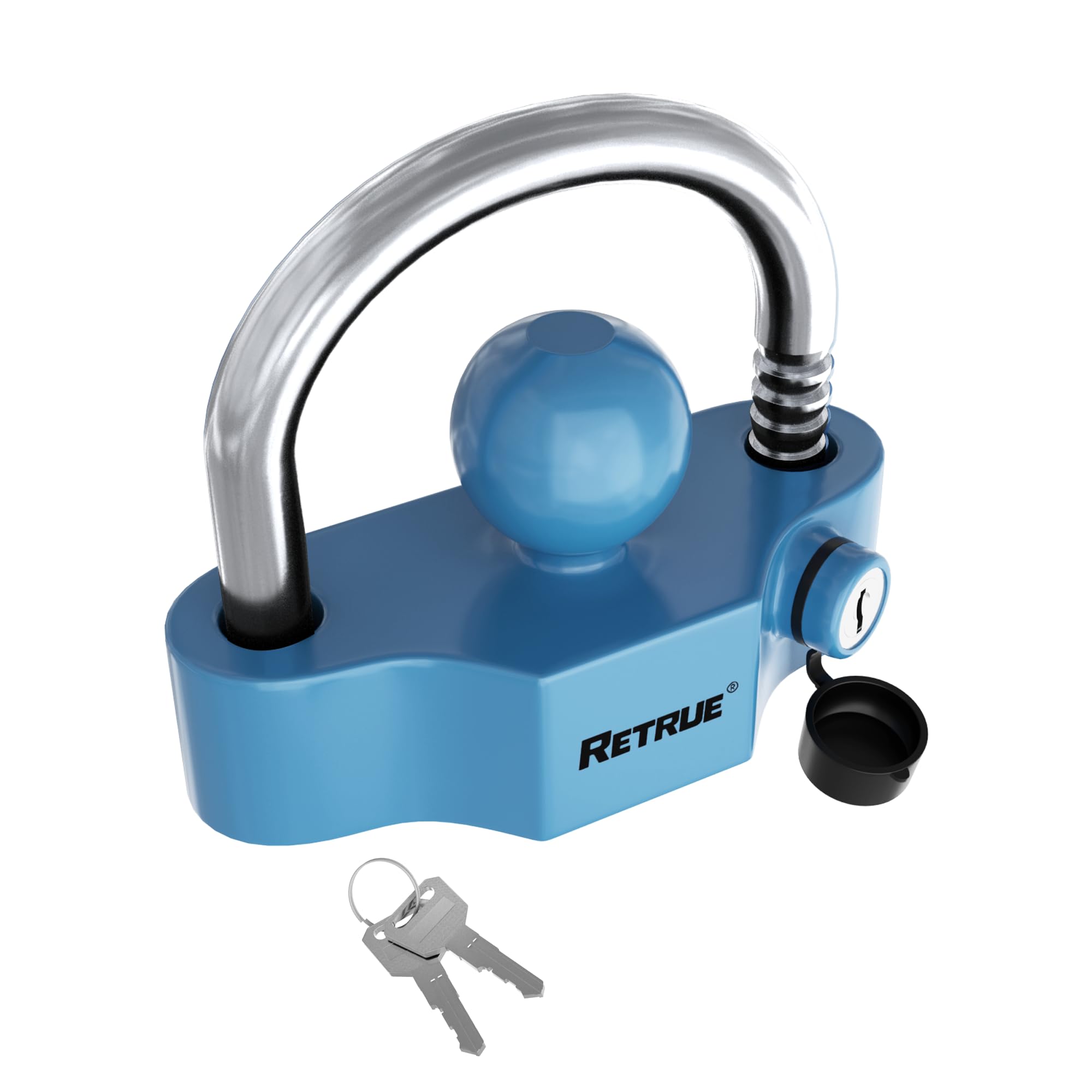Snapklik.com : RETRUE Universal Coupler Lock Trailer Locks Ball Hitch ...
