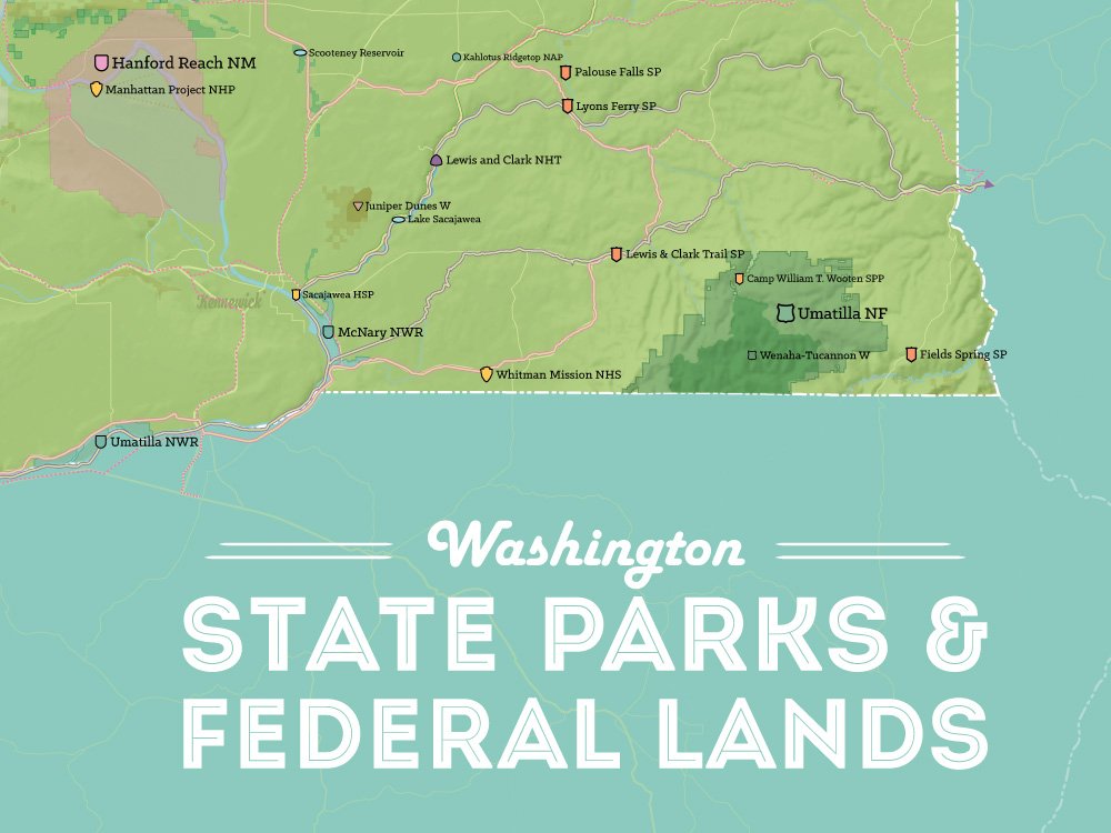 Washington State Parks Trail Maps