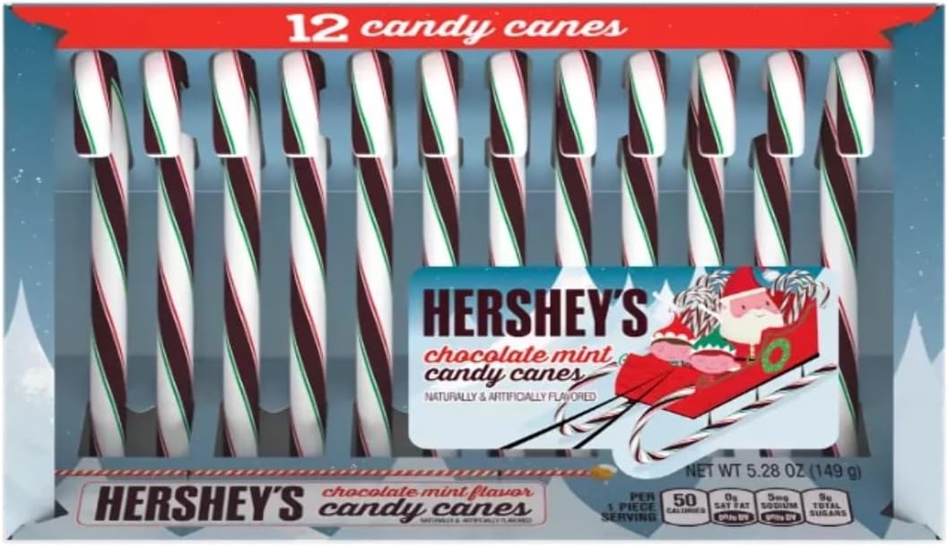 Amazon.com: Holiday Candy Canes (120 Individually Wrapped Peppermint ...