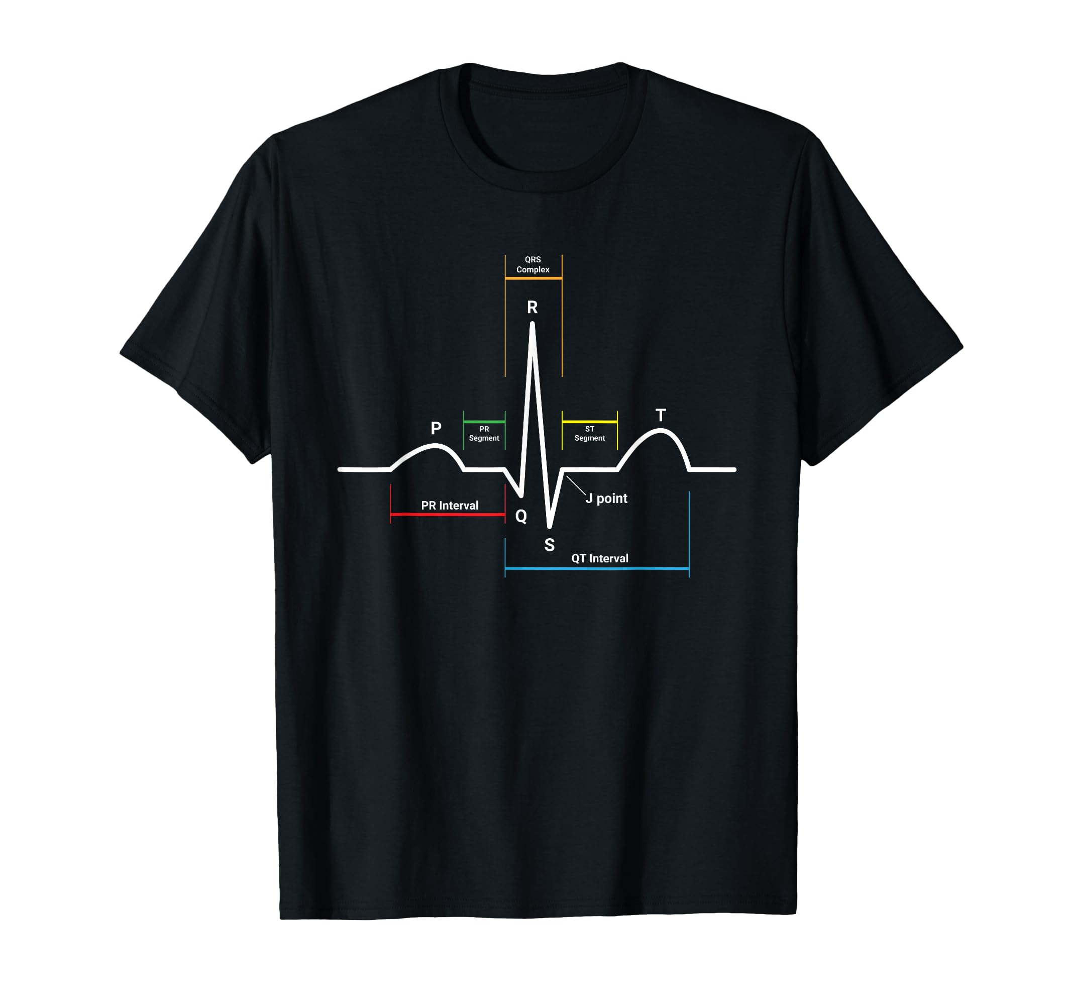 Amazon.com: ECG / EKG Heartbeat T-Shirt : Clothing, Shoes & Jewelry