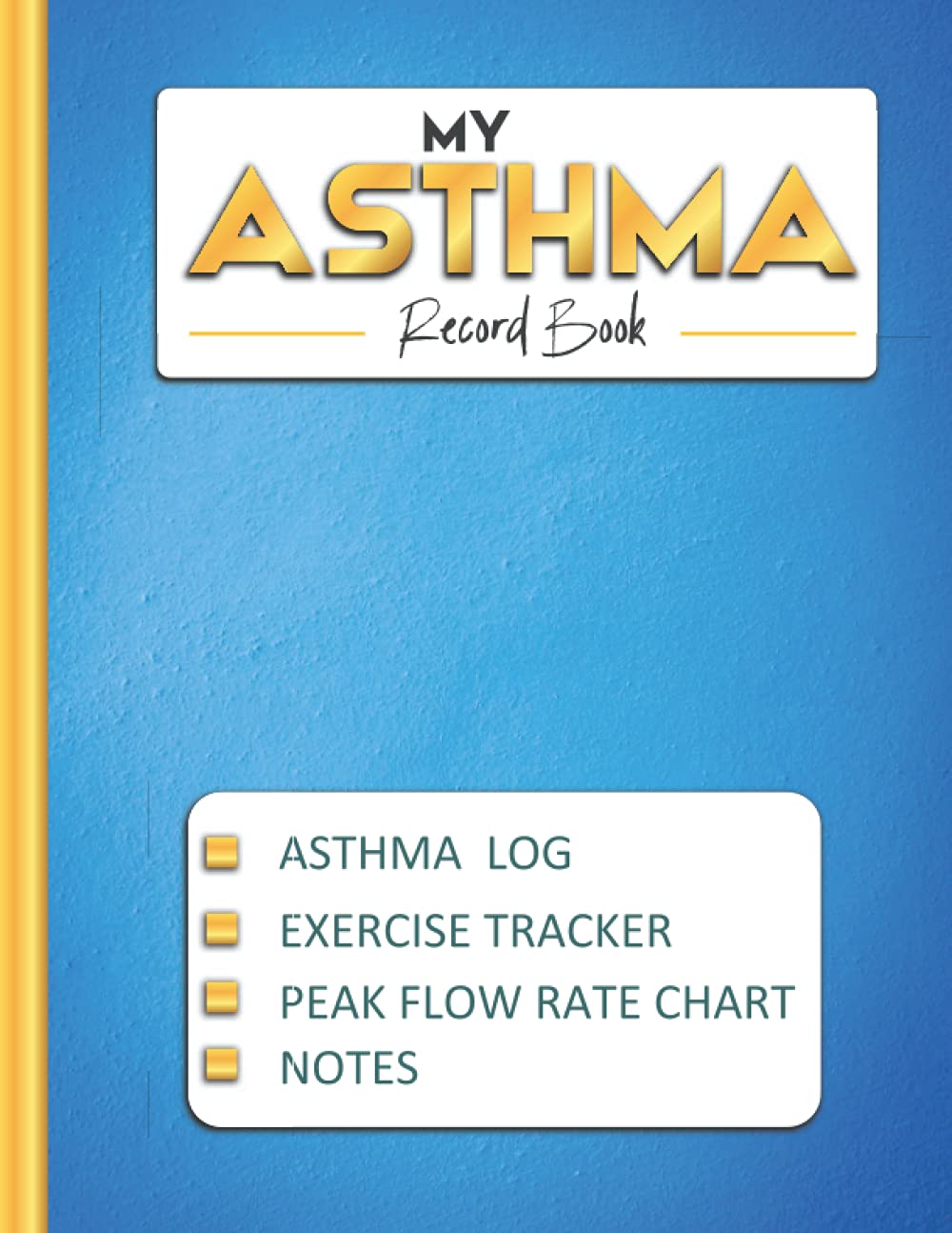 My Asthma Record Book Ideal Logbook To Monitor Your Asthma | Desertcart ...