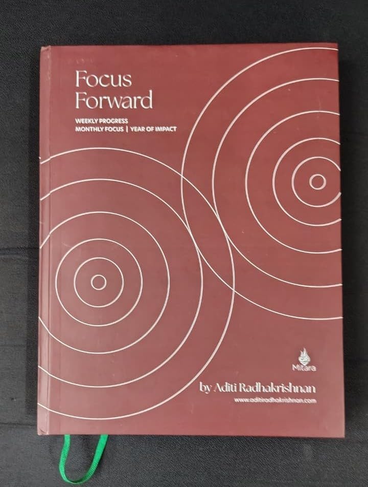 Focus Forward Planner 2026, Hardbound Coaching-Inspired Planner for ...