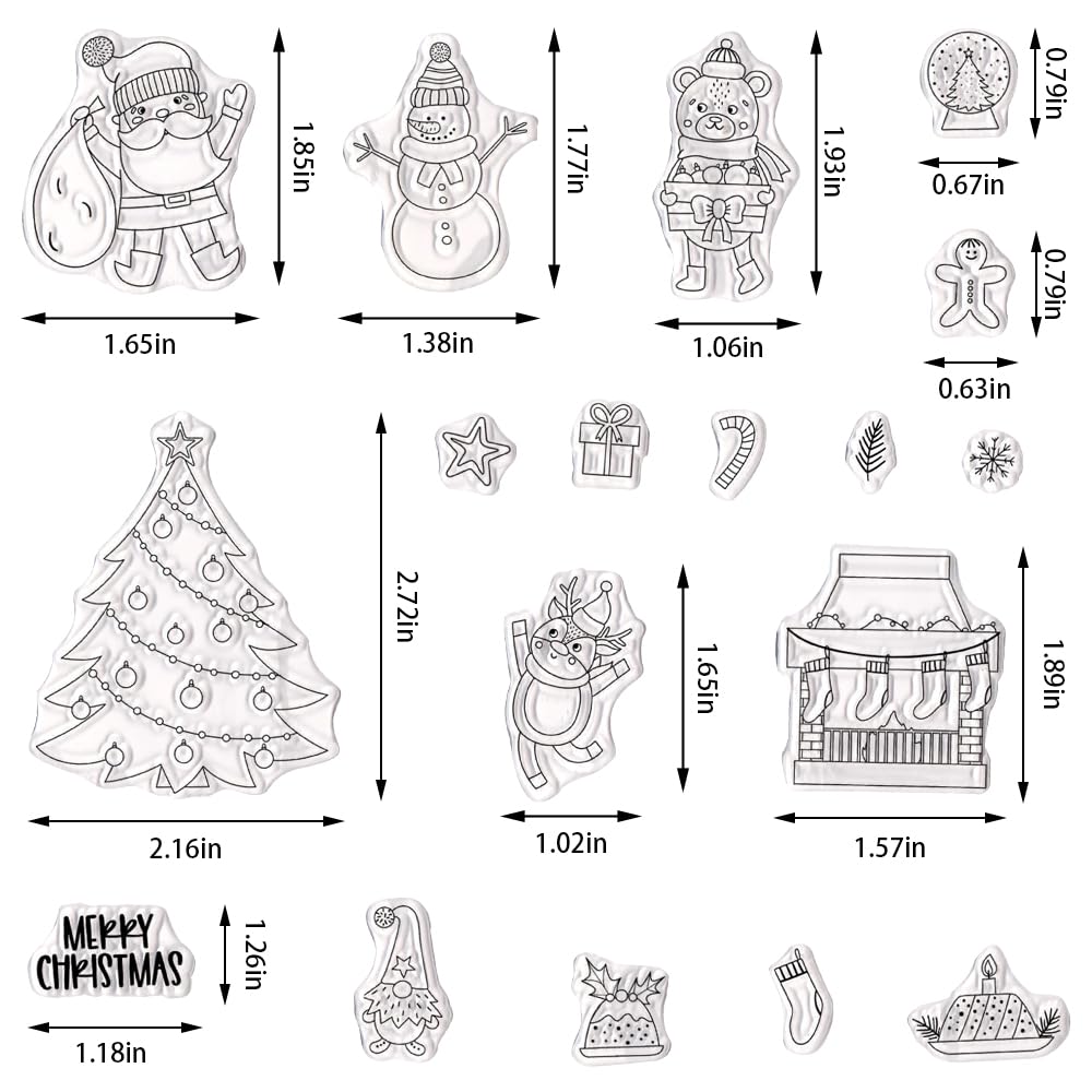 Christmas Tree Stamps For Card Making Christmas Tree Hand Carved