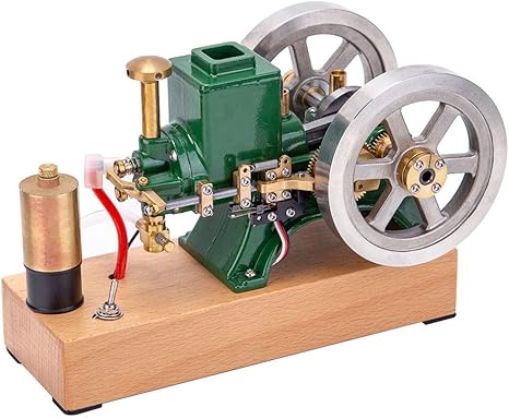 Amazon.com: Hit and Miss Engine Model Kit That Works, ENJOMOR 6CC Mini ...