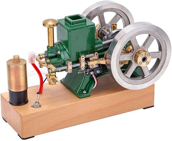 Amazon.com: Hit and Miss Engine Model Kit That Works, ENJOMOR 6CC Mini ...