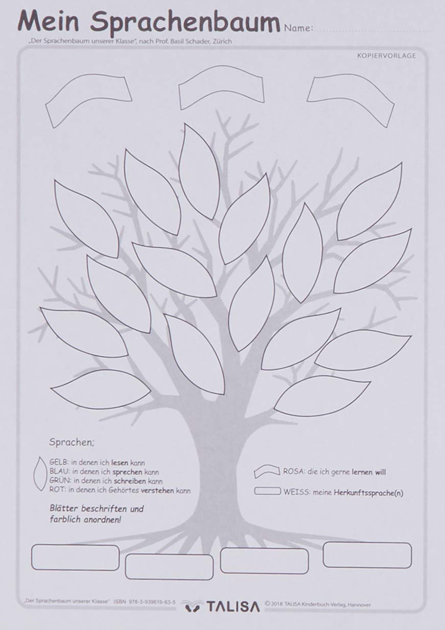 Amazon.com: LernPOSTER "Der SPRACHENBAUM unserer Klasse ...