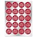 Amazon.com: Foil Merry Christmas Sticker Seals - Set of 40, 2 sheets, 1 ...