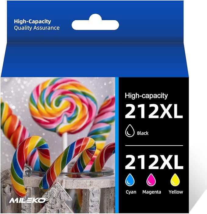 Amazon.com: 212XL Ink Cartridges Remanufactured Replacement for Epson ...