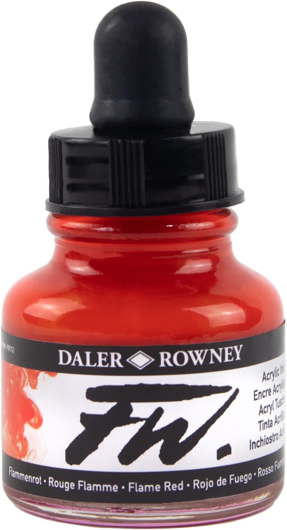 Amazon.com : Daler-Rowney FW Acrylic Ink Bottle 6-Color Shimmering Set ...
