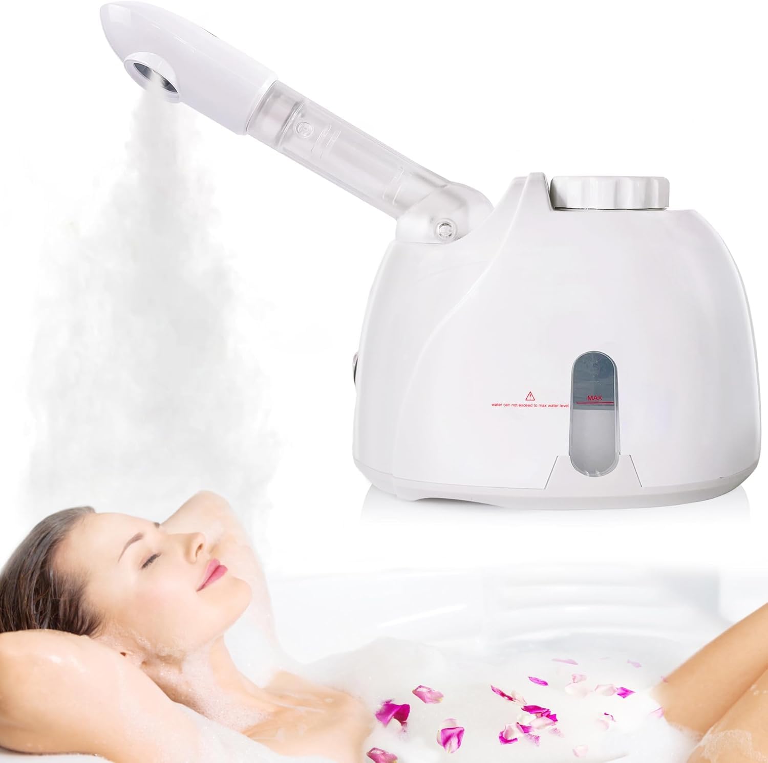 Facial Steamer K-33S Face, Nose, and Cough Steam Vaporizer, Nozzle ...