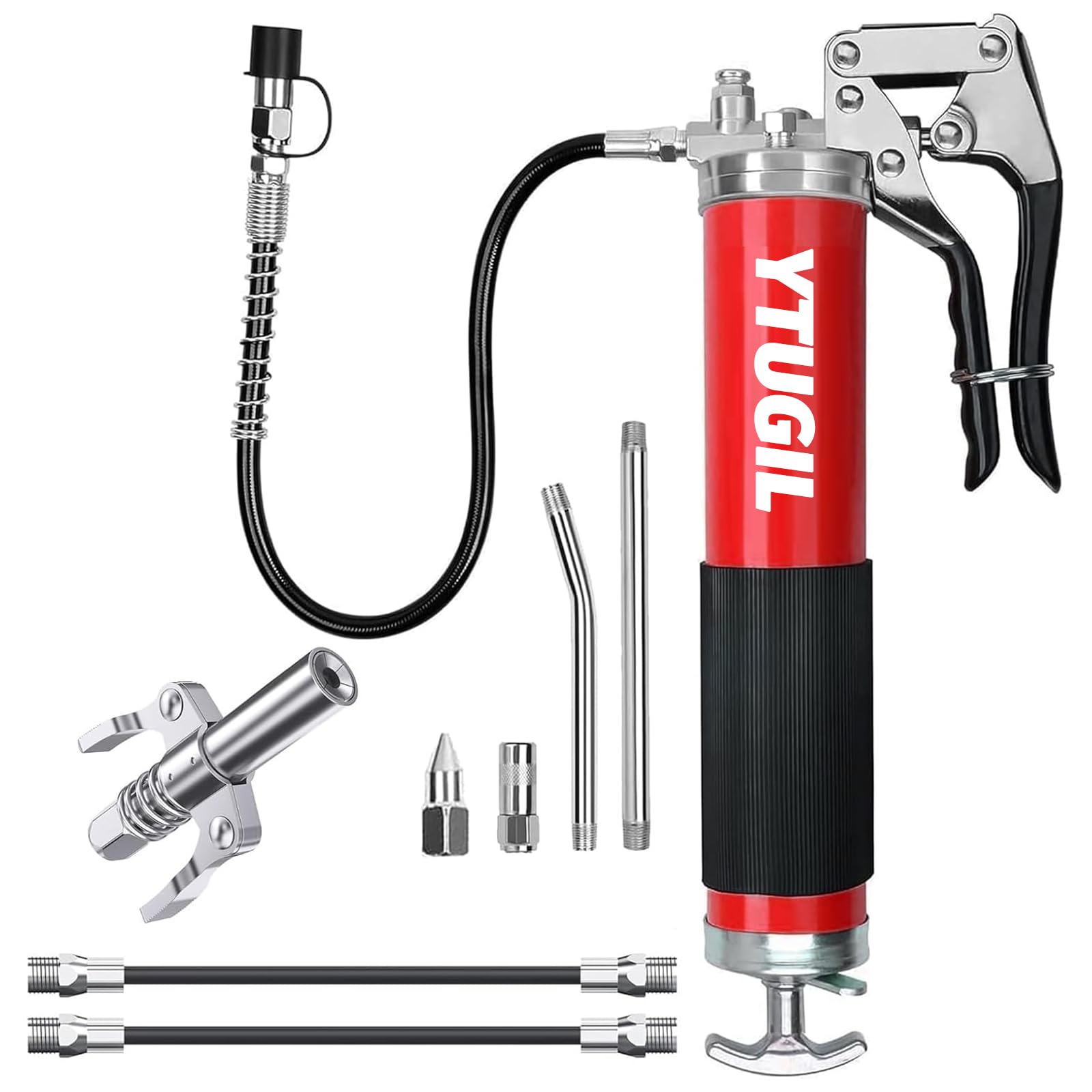 Grease Gun Flexible Extension PRO-LUBE - Dual Piston Lever Action ...