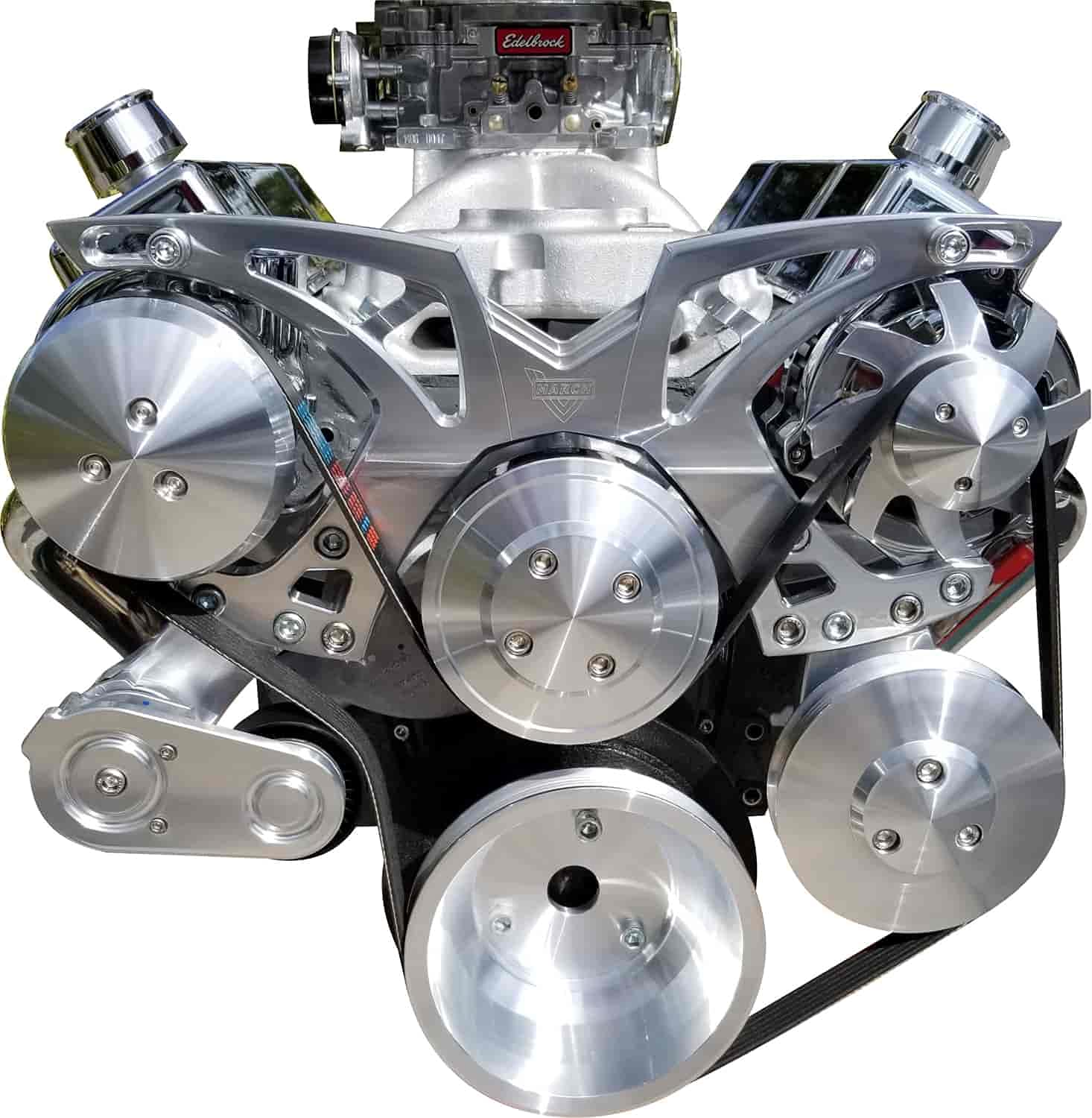 Amazon.com: March Performance 21150 Serpentine Kit for Small Block ...