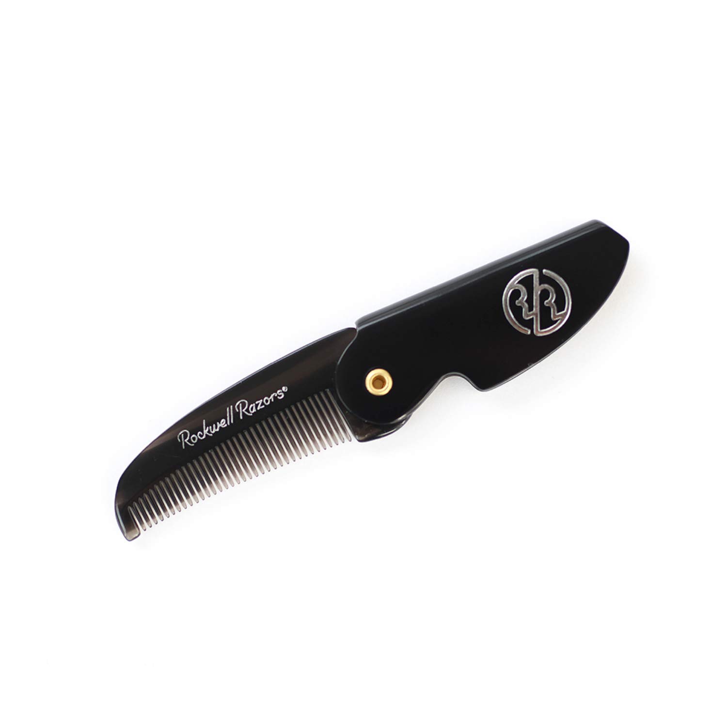 Amazon.com : Rockwell Folding Beard & Moustache Comb - Pocket-Size ...