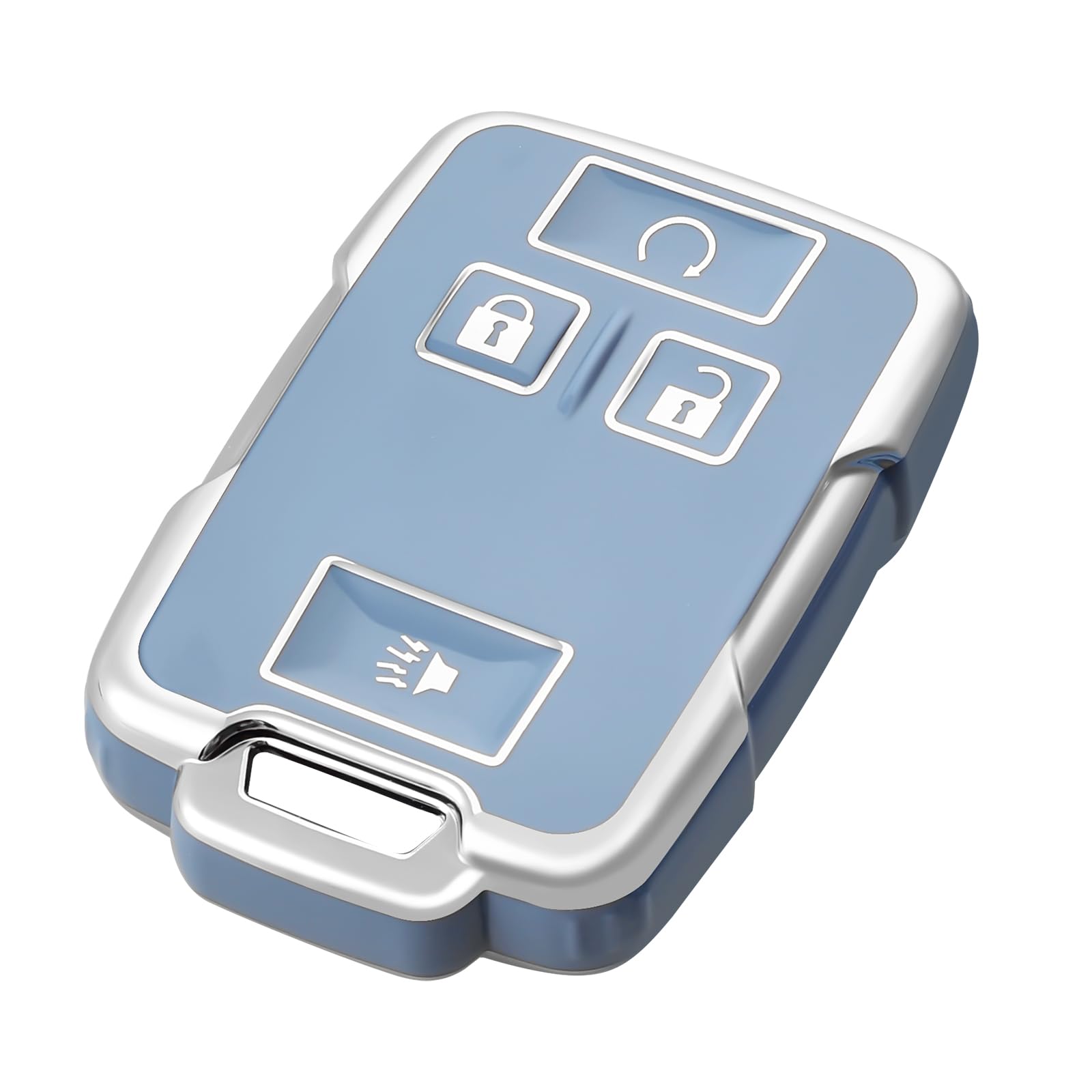 Amazon.com: OFFCURVE Key Fob Cover for GMC, Car Key Case for Chevy ...