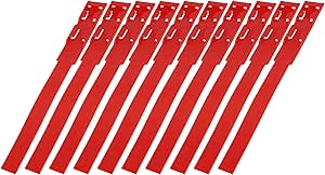 Livestock Identification Bands, 10pcs Cow Foot Band Cattle Marking ...