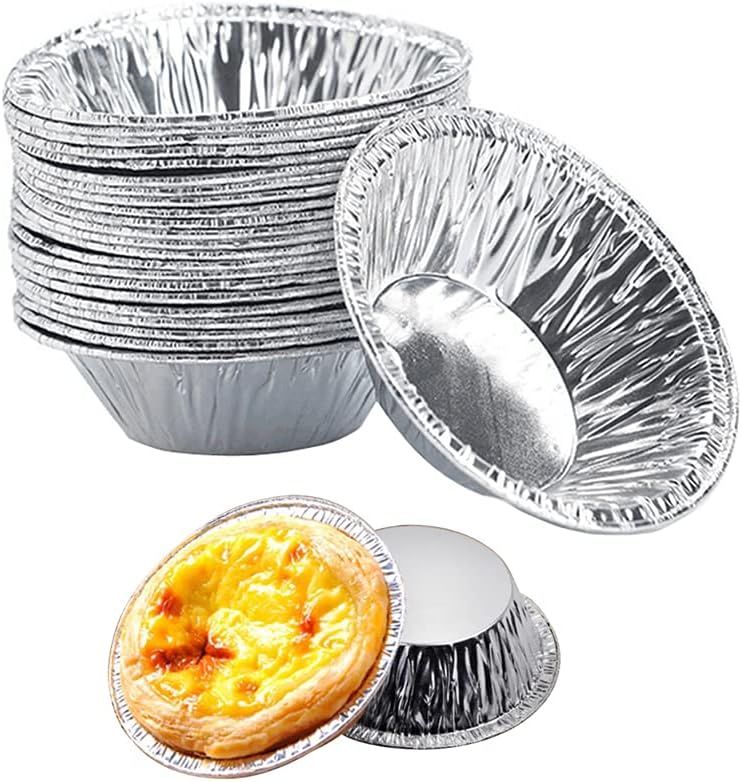 Amazon.com: lasenersm 250 Pcs Disposable Kitchen Baking Circular Egg ...