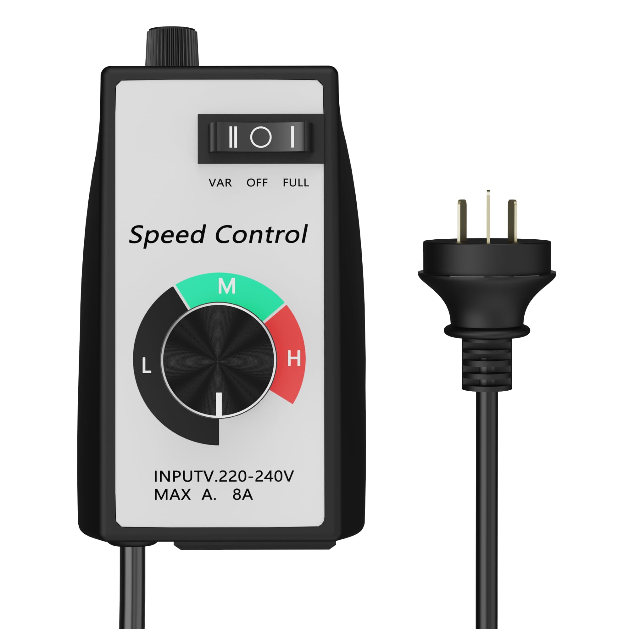 Variable Fan Speed Controller, AC Motor Speed Adjuster for HVAC Intake ...