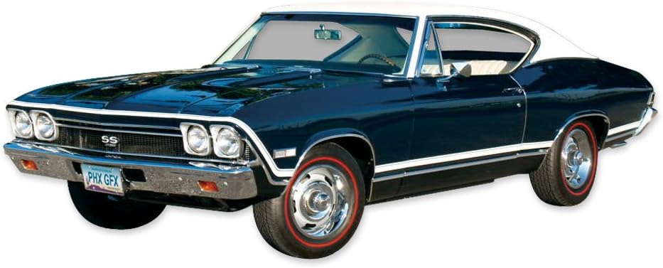 1968 Chevrolet Chevelle SS Super Sport Decals & Stripes Kit - RED ...