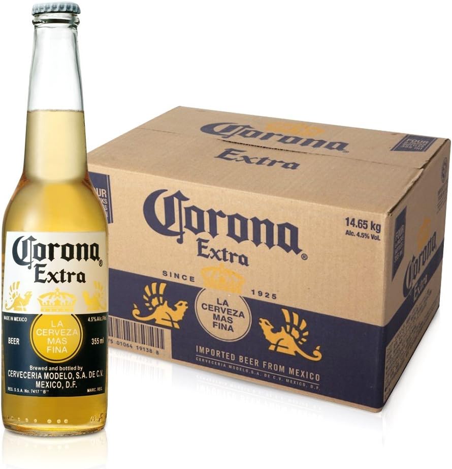 Corona Extra Bottles Mexico 11.8 fl oz 355 ml x 24 Maroc | Ubuy
