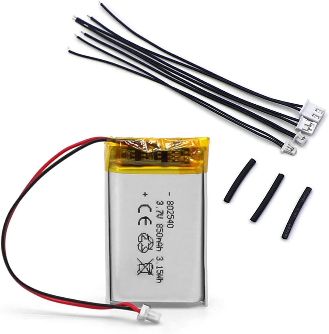 Amazon.com: SHAWOROCE 802540 3.7V 850mAh Battery Replacement for Sena ...