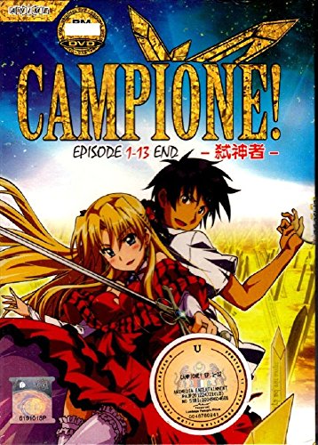 Amazon.com: Campione! DVD Complete (1-13) Japanese Anime / English ...
