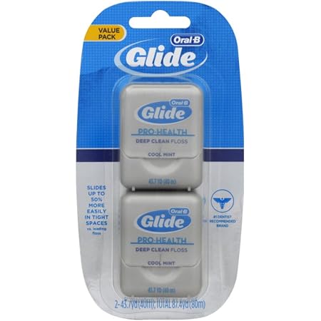 Amazon.com : Oral-B Glide Pro-Health Dental Floss, Deep Clean, Mint ...