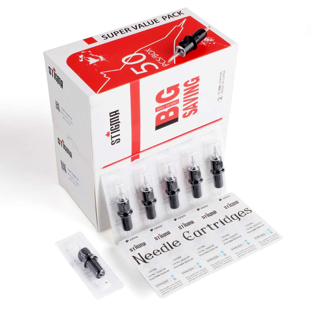 Buy STIGMA #10 Bugpin Disposable Tattoo Cartridge Needles Assorted ...