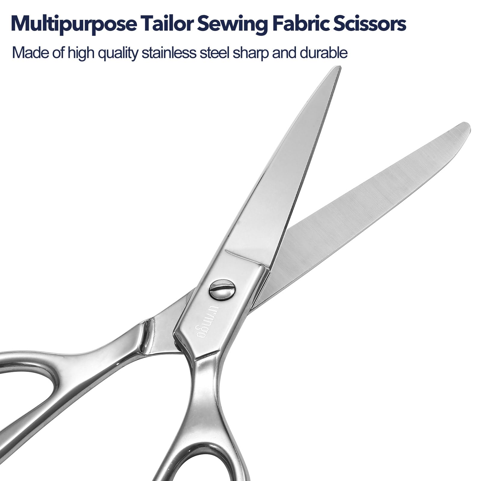 Snapklik.com : LIVINGO Tailor Fabric Sewing Scissors - 8 Professional ...